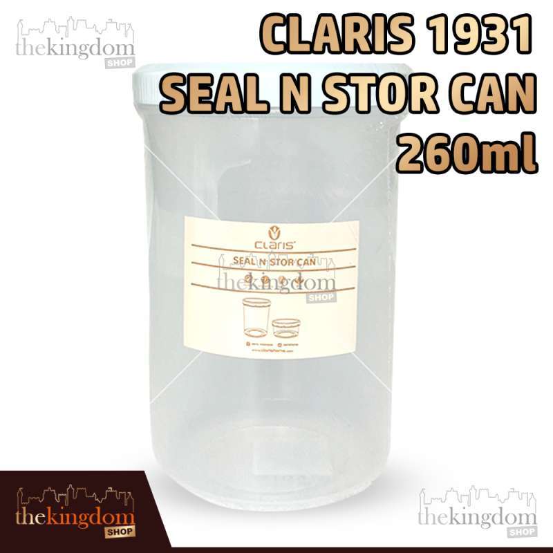 Jual Claris 1931 1932 1933 Seal N Stor Can Toples Sealware Plastik di Seller The Kingdom Shop ...