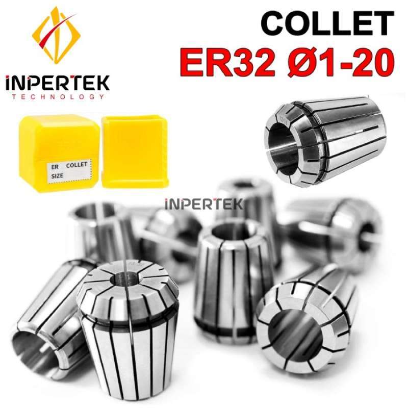 Promo Collet ER 32 Arbor Chuck ER32 Milling Colet Adapter Penjepit ...