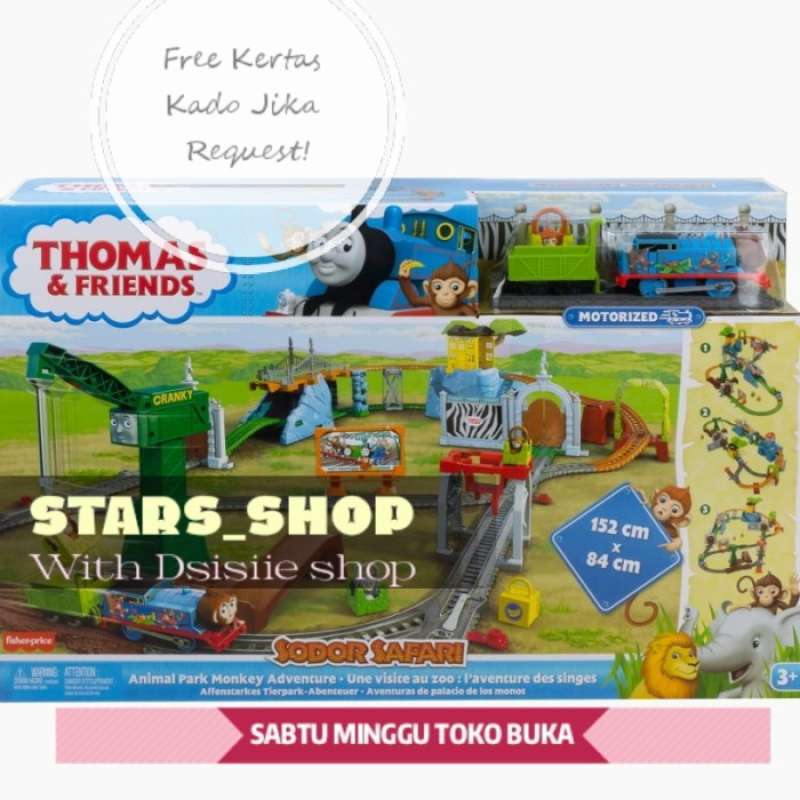 Promo Thomas & Friends Sodor Safari Animal Park Monkey Adventure ...