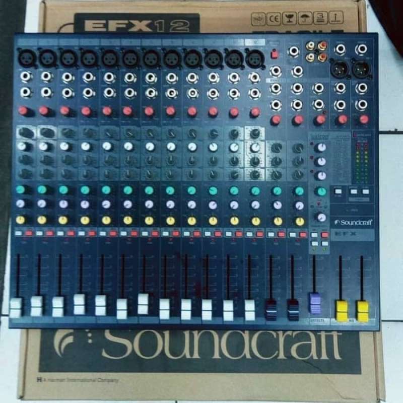Jual Soundcraft Efx12 Di Seller Gamma Store - Kalibata, Kota Jakarta Selatan | Blibli