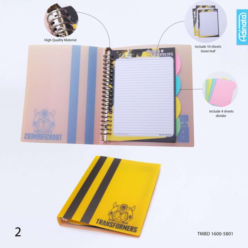 Jual Adinata Transformers Binder M Tempat File Di Seller Adinata ...