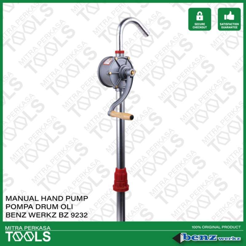 Promo Pompa Oli Aluminium / Pompa Drum Manual / Rotary Hand Pump Benz ...