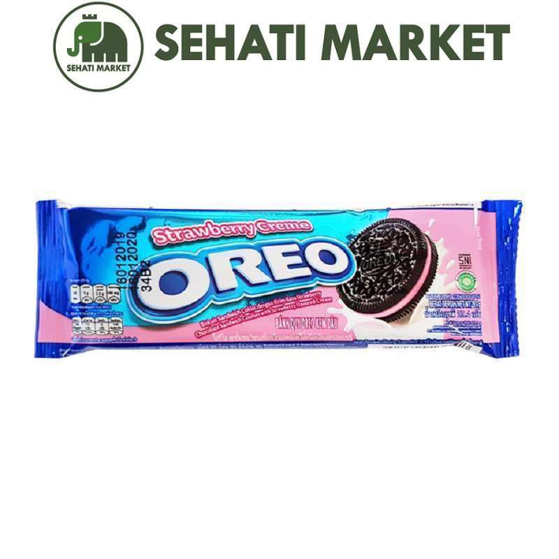 Jual OREO SNACK CEMILAN STRAWBERRY 38g di Seller Sehati Market Official ...