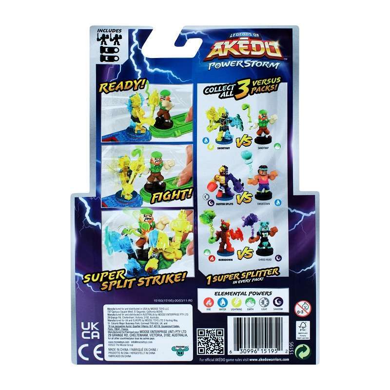 Jual Mainan Mini Battling Action Figure Legends Of Akedo Powerstor ...