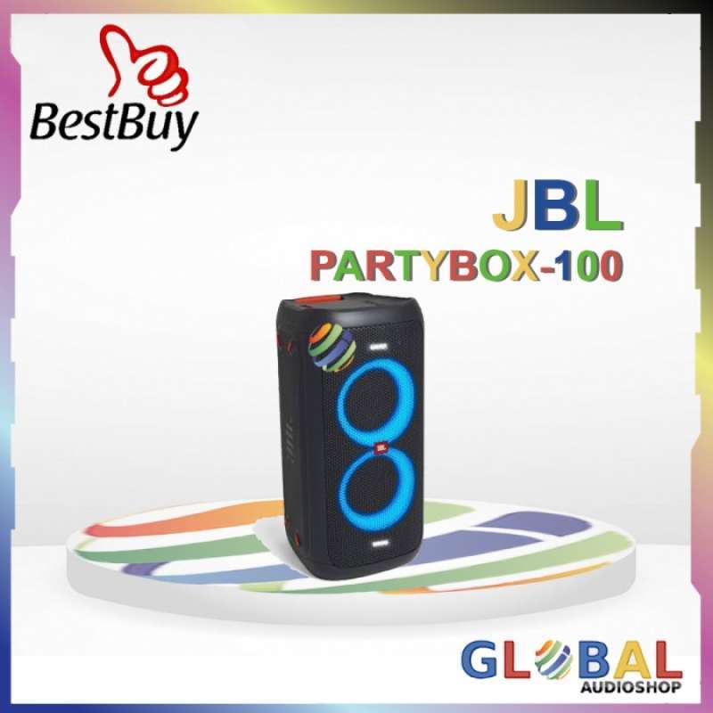 Jual JBL PartyBox 100 / Party Box 100 / PartyBox100 Speaker Bluetooth ...