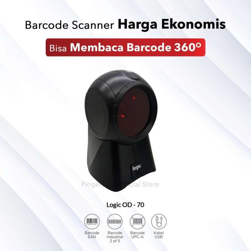 Jual Barcode Scanner Logic OD-70 - Bisa membaca barcode 360 Drajat di ...