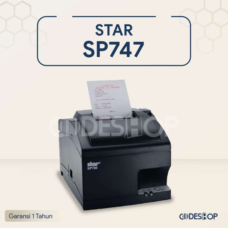 Jual Printer Kasir STAR SP747 Cetak Struk Dot Matrix Auto Cutter di ...