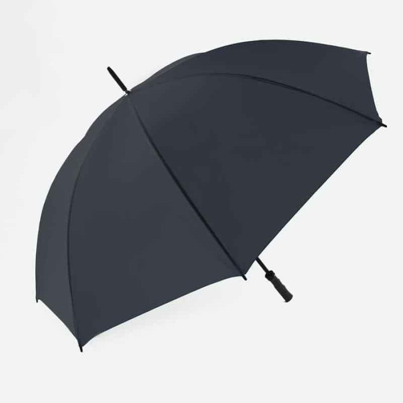 Jual Payung Golf POLOS HITAM black umbrella Besar Sablon promosi partai ...