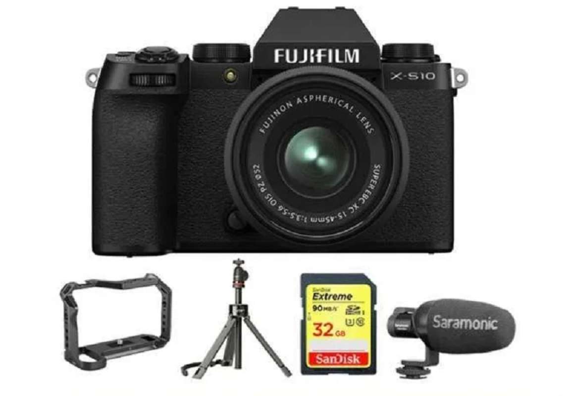 Jual Fujifilm X S10 Vlogging Kit Original Murah - Harga Diskon Juni ...