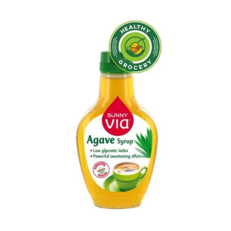 Jual Sunny Via Agave Syrup 350gr Sirup Low Glycemic Index di Seller ...