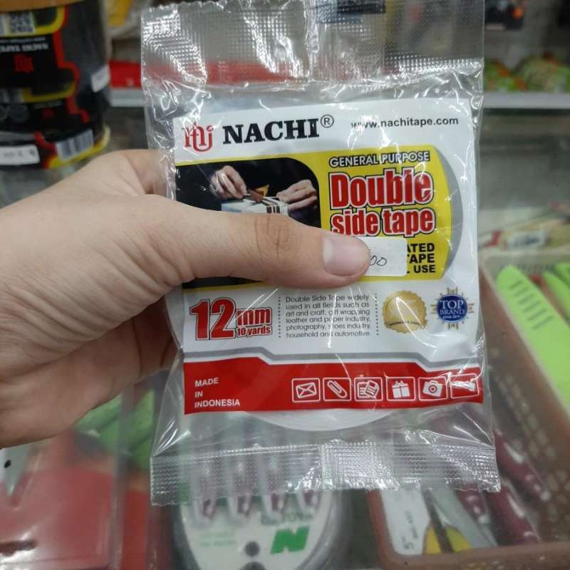Jual Nachi Tape Double Tape 12mm/1/2inch X 10yards Di Seller ...