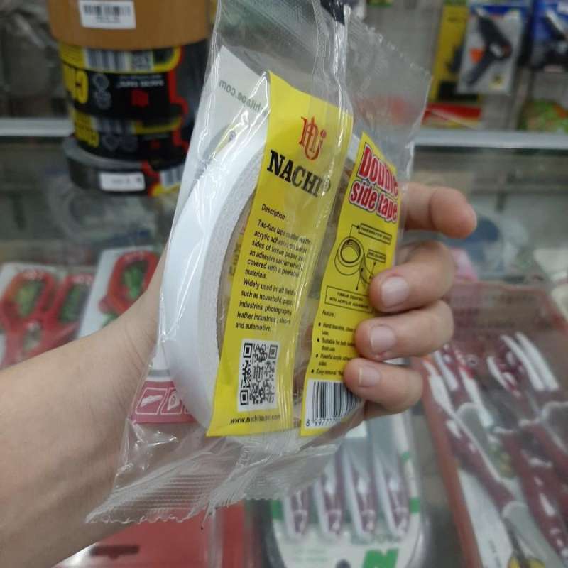 Jual Nachi Tape Double Tape 12mm/1/2inch X 10yards Di Seller ...