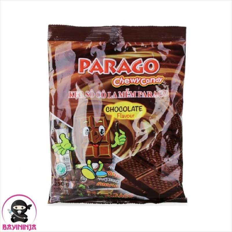 Jual PARAGO Chewy Candy Chocolate Cokelat 250 g di Seller BAYININJA ...