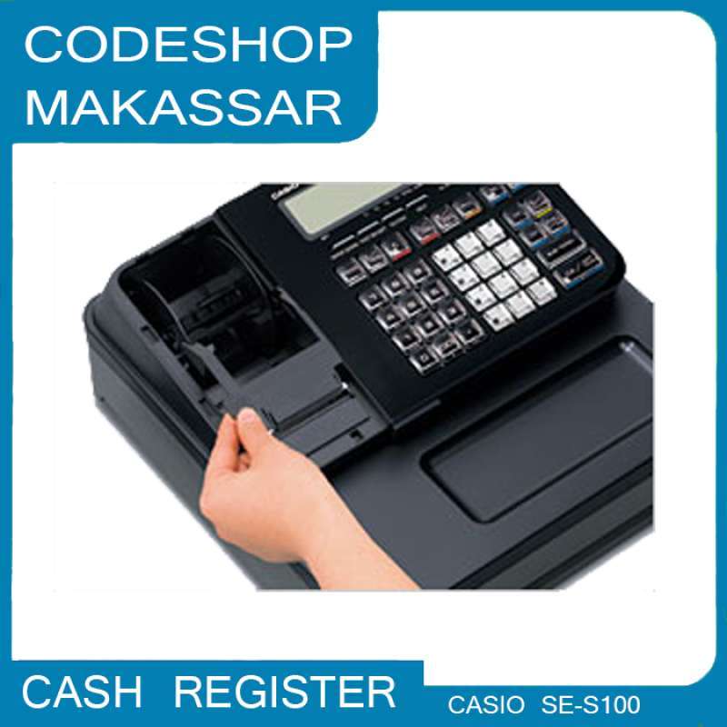 Jual Cash Register Casio Se-s100 - Murah Casio Ses100 | Se S100 Di ...