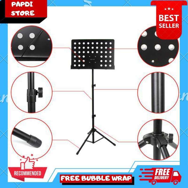 Jual Stand Partitur Sheet Buku Musik Penyangga Buku Musik di Seller ...