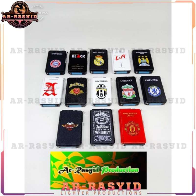 Jual Tempat Kotak Rokok Korek Api Bara Gas RAI Lighter 3454 di Seller ...