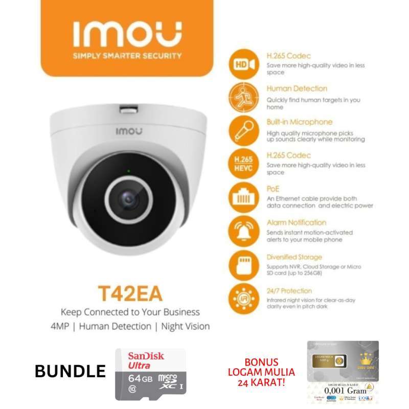 Jual Imou Cruiser SE IPC-S21FA PoE 2MP Full Color Night Vision di ...