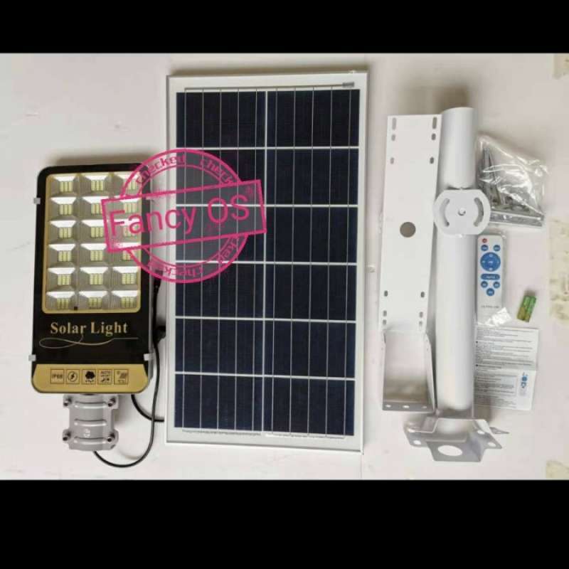 Promo LAMPU JALAN PJU LED SOLAR PANEL 600W 600WATT TENAGA SURYA ...