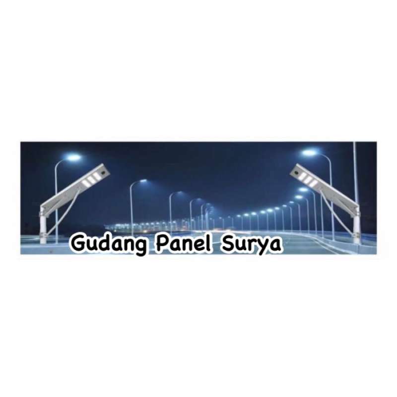 Promo Lampu Jalan PJU LED Solar Panel All In One 60W Lampu Jalan 60watt ...