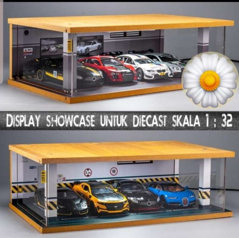 Promo KOTAK DISPLAY DIECAST SHOWCASE DISPLAY SHOWCASE DIECAST SKALA 1 : ...