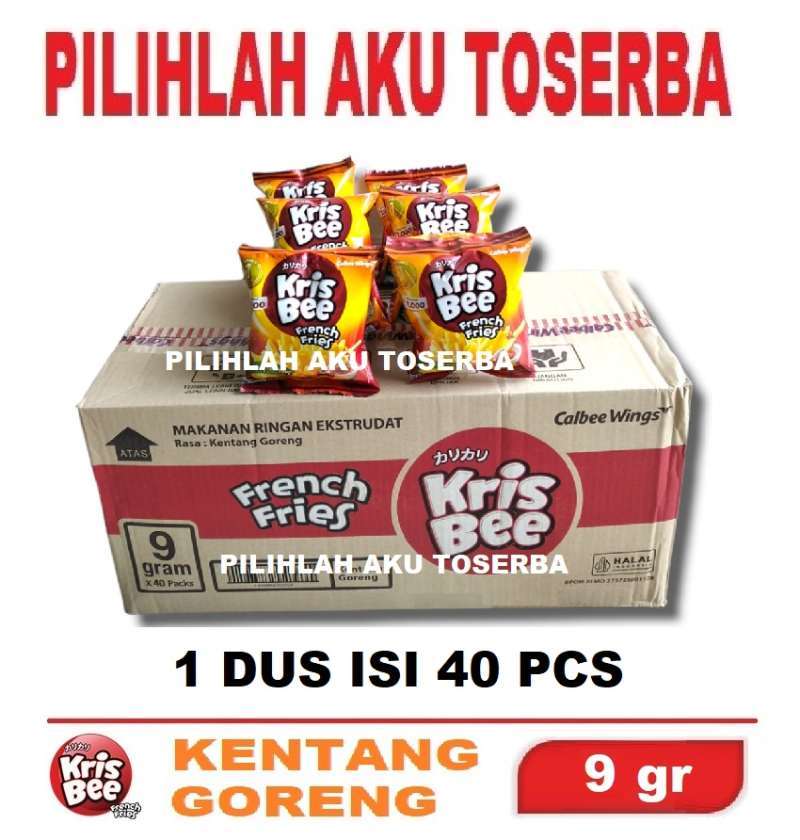 Promo Krisbee French Fries / Kentang Goreng RENCENG - ( HARGA 1 DUS ...
