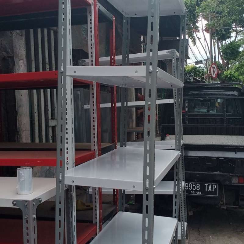 Promo rak besi susun 4 ukuran 40 x 80 x 200 Diskon 17% di Seller ...