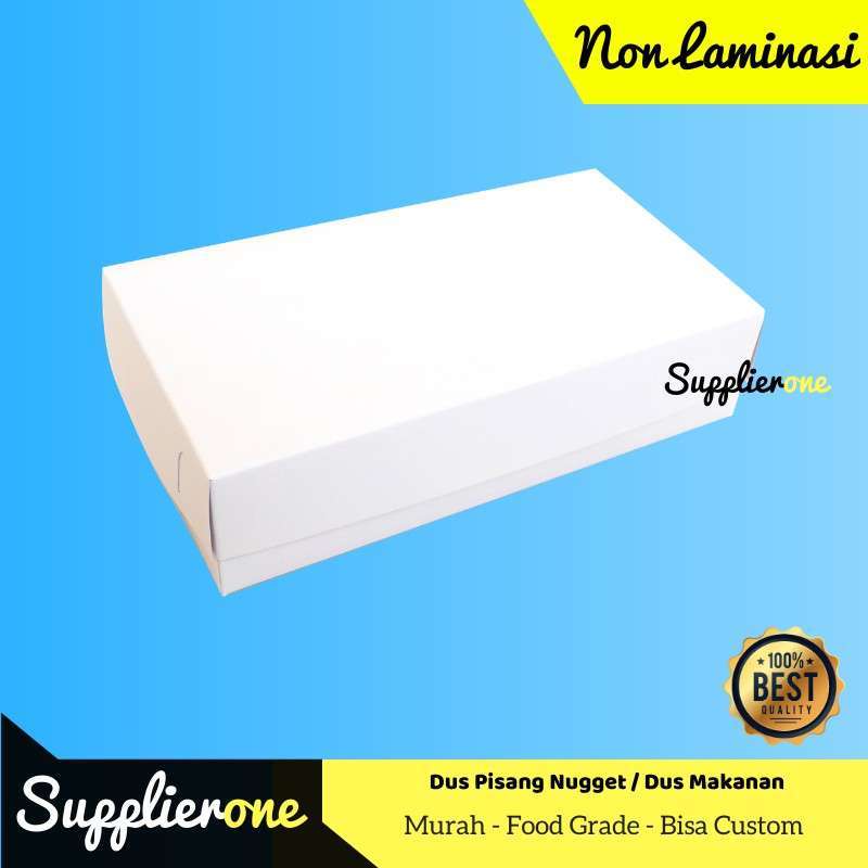 Promo Box Pisang Nugget, Box Banana Nugget Non Laminating, Kemasan ...