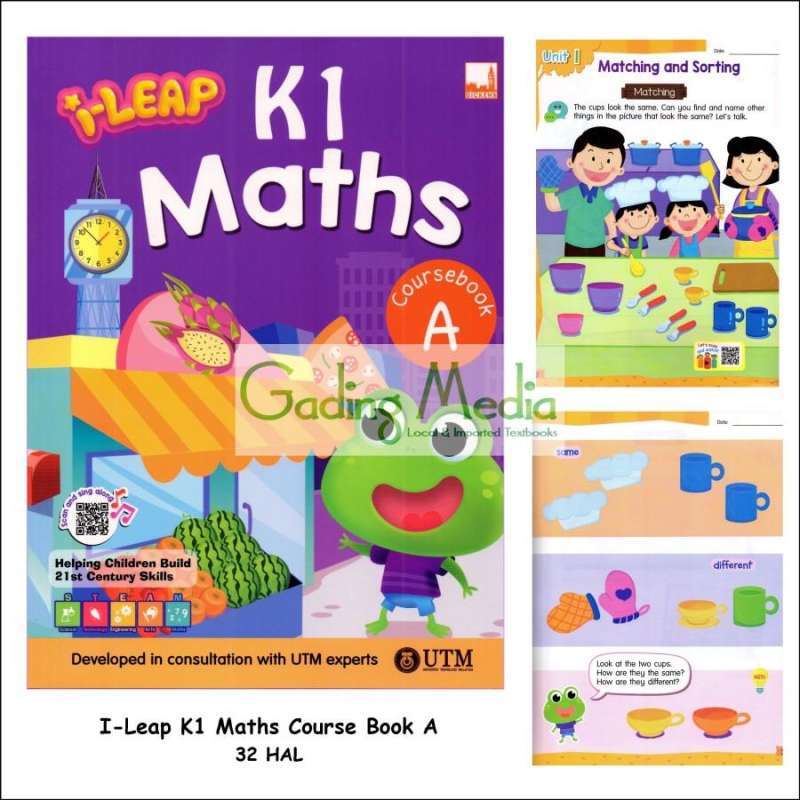 Jual I-LEAP KINDERGARTEN COURSEBOOK / ACTIVITYBOOK K1 - K2 - K2 Coursebook A English di Seller ...