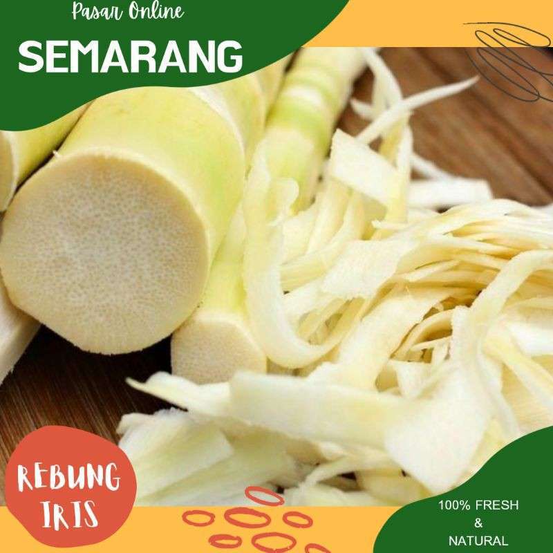 Jual Sayur Sayuran Rebung Iris Fresh Segar / Lunpia / Lumpia Semarang ...