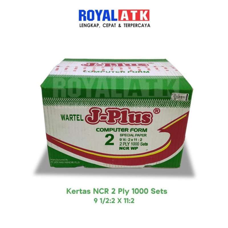 Jual Kertas Ncr Jplus Original Harga Termurah April 2024 | Blibli