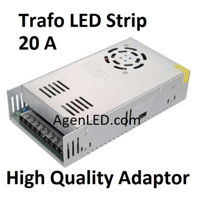Jual Trafo 20A Led Strip Adaptor 20 A Ampere Power Supply 12V Suply 12 ...
