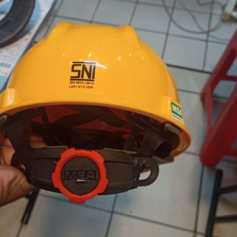 Jual Safety Proyek Helm Msa Lokal /helm Msa Lokal Warna Kuning Di ...