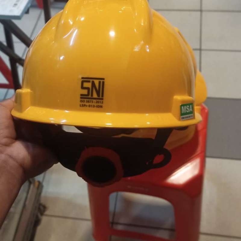 Jual Safety Proyek Helm Msa Lokal /helm Msa Lokal Warna Kuning Di ...