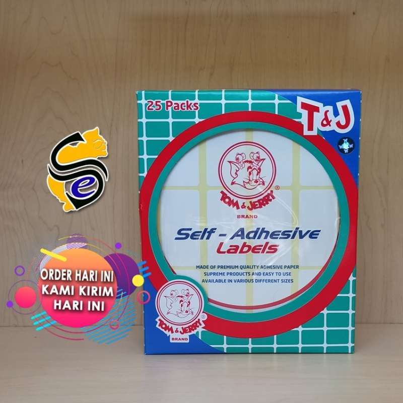 Jual Sticker / Label T&J Tom & Jerry No 103 di Seller Semart Stationery - Cilodong, Kota Depok ...