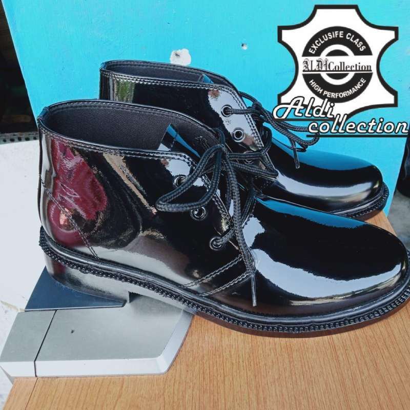 Jual Sepatu Formal Pria / Pdh Polisi TNI Dishub Security Sepatu Pdh ...