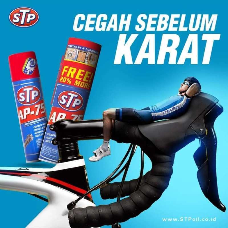 Promo Stp Ap 75 Ap75 250 Ml Multipurpose Lubricant Penetrant Spray Stp ...