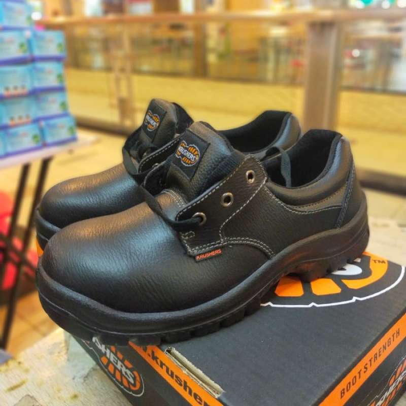 Jual Safety Shoes Krushers Alaska Black / Sepatu Safety Krushers Di ...