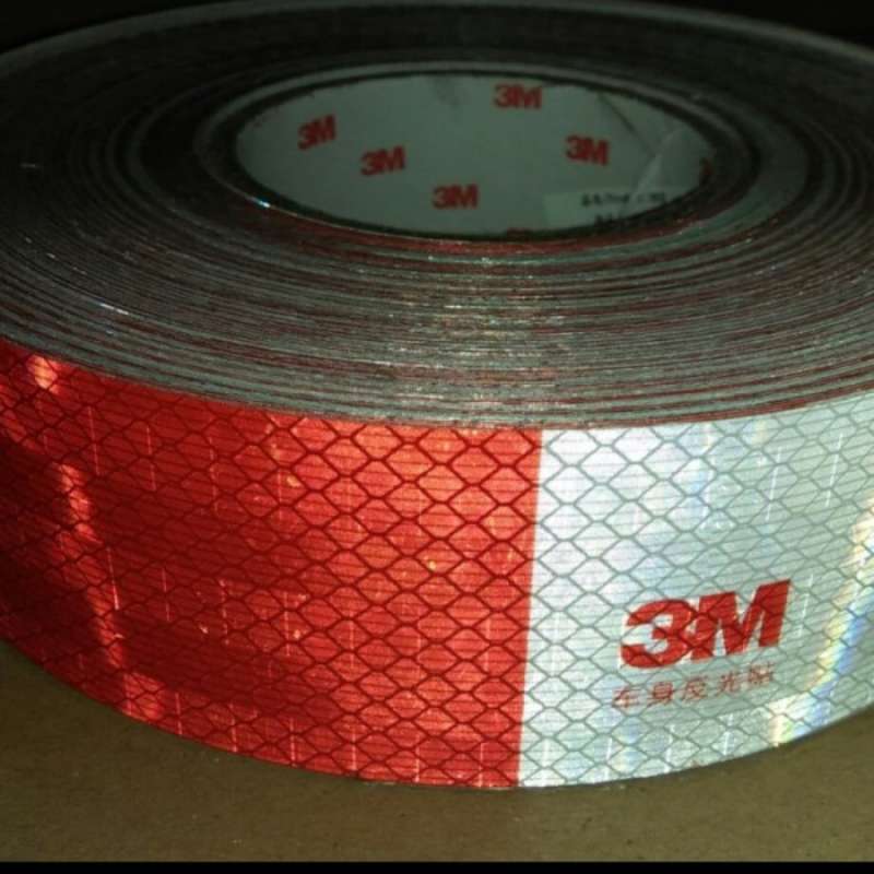 Promo 3M stiker safety diamond grade-sticker 3M ORI 2 x 45 meter Diskon ...