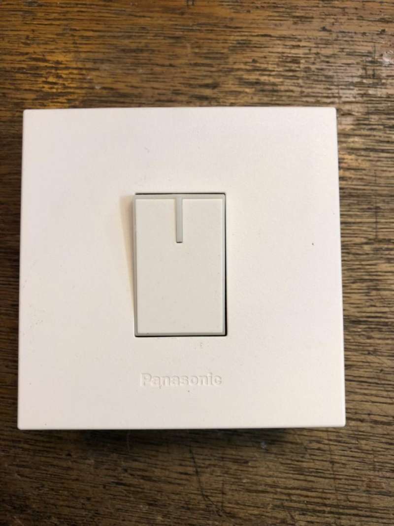 Jual SAKLAR LISTRIK SINGLE PANASONIC STYLE SERIES KOTAK PUTIH WHITE di ...