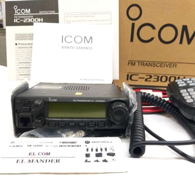 Promo Radio Rig Icom Ic 2300H Vhf - Rig Icom Ic 2300 Original Garansi Resmi Diskon 3% di Seller ...