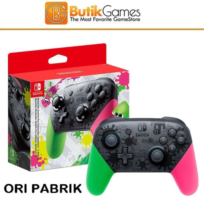 Jual Stick Gamepad Nintendo Switch Pro Controller Splatoon 2 Edition di ...