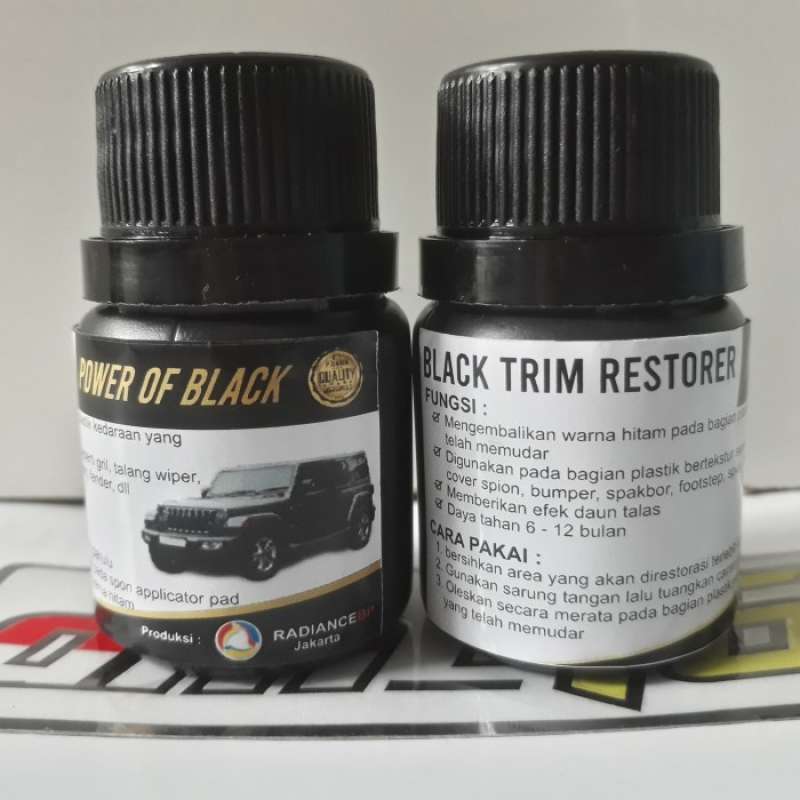 Jual Special Power Of Black Cairan Penghitam Body Kasar Dasboard Motor ...