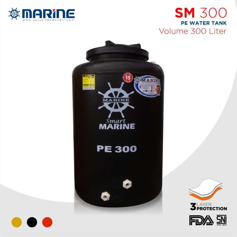 Jual Tandon Air Smart Marine 300 Liter Hitam di Seller Bella Jaya ...