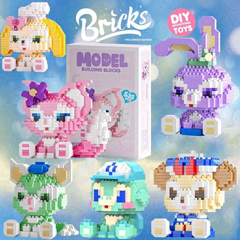 Jual Nano Block Mainan Balok Building Block Nano Bricks Balok Susun ...