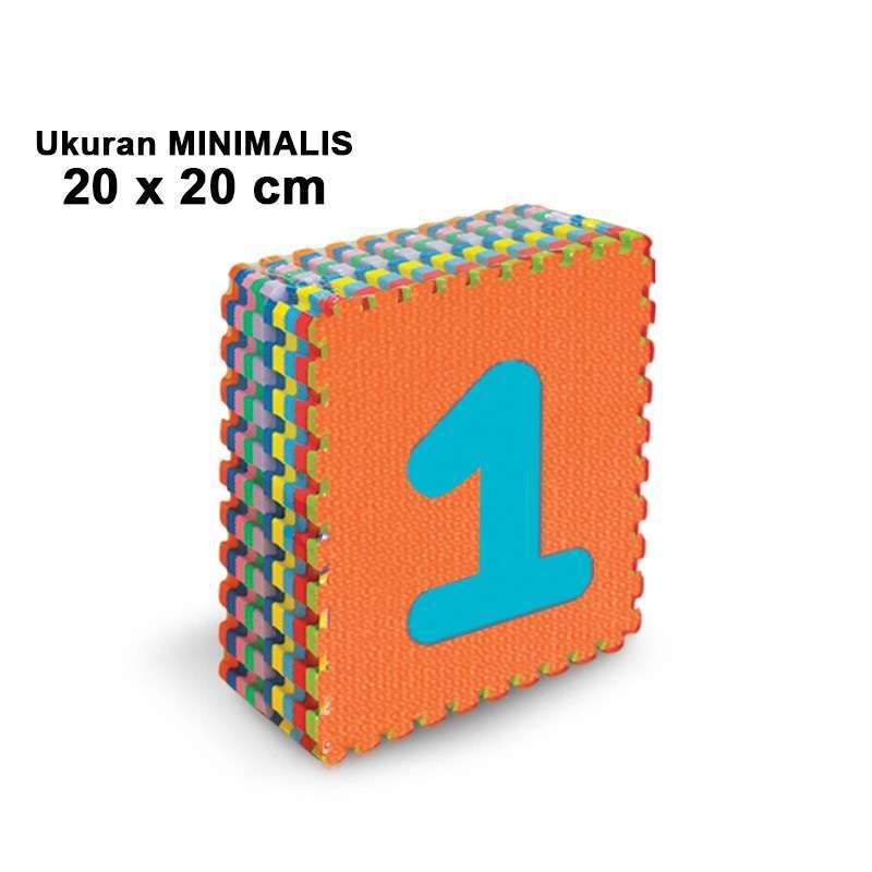 Jual Karpet Puzzle Alas Bermain Anak Image Toys Tikar 20 Angka Di ...