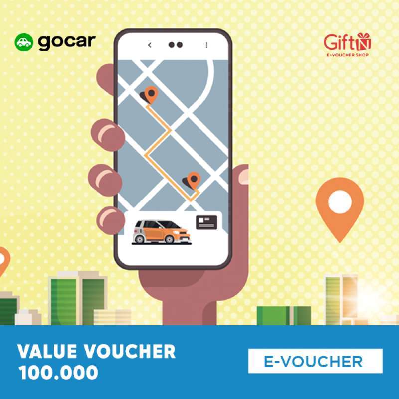 Promo Gojek Go Car Value E-Voucher [100.000] - - Diskon 12% di Seller ...