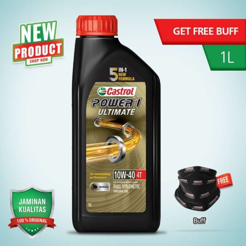 Promo Oli Mesin Motor Castrol POWER1 Ultimate 4T 10W-40 Kemasan 1L ... Promo Oli Mesin Motor Castrol POWER1 Ultimate 4T 10W-40 Kemasan 1L ...