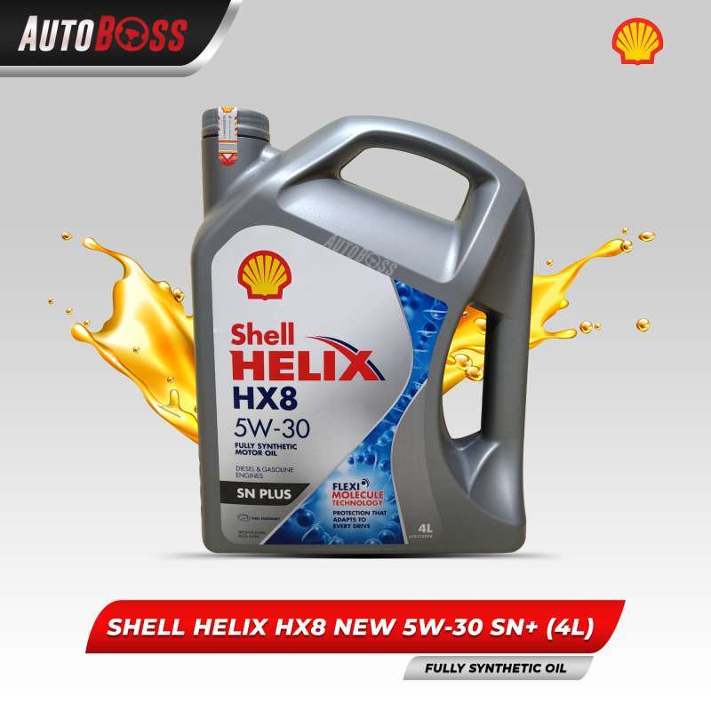 Promo Shell Helix - HX8 New 5W-30 5W30 SN+ SN Plus Oli Mobil Kemasan ...