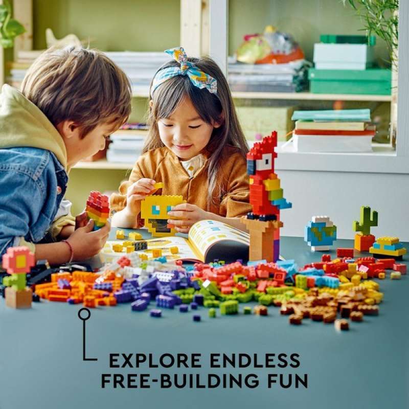 Promo Lego Classic 11030 Lots Of Bricks Building Toy Set (1,000 Pieces ...