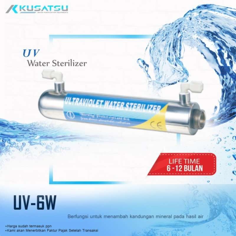 Jual Lampu Uv Water Sterilizer ( Uv 6w ) - Kusatsu Di Seller Saechul Toko - Tegal Parang, Kota ...